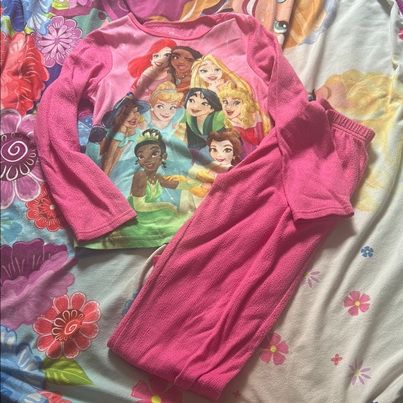 Disney | Pajamas | Disney Princess Pink Pajama Set | Poshmark